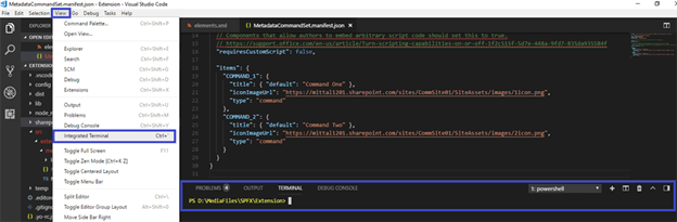Sharepoint Framework Spfx Extension Restrict List View Command Set